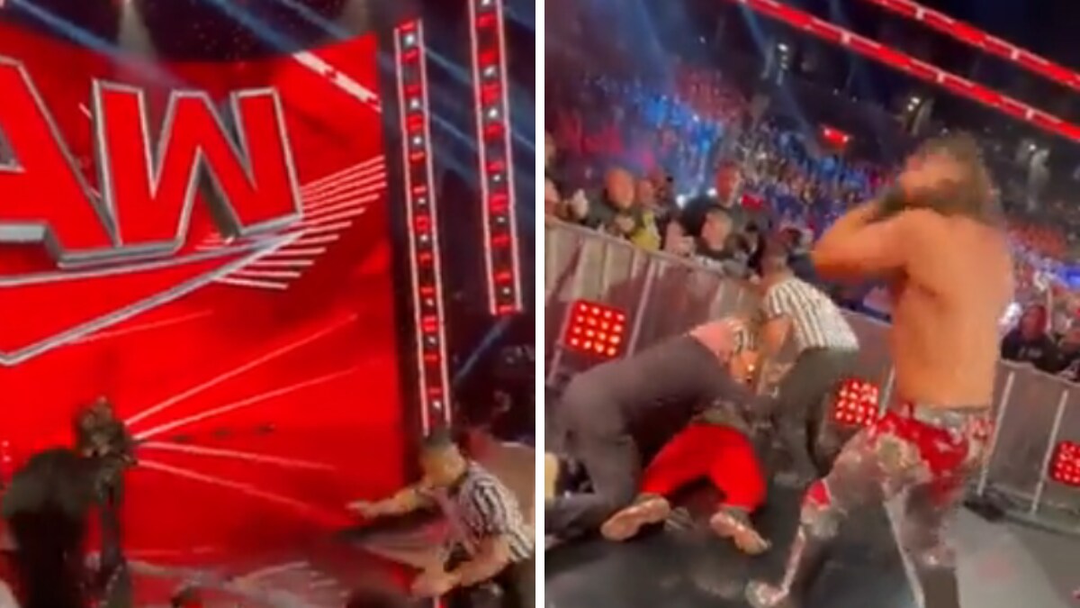 Seth Rollins Attacked by a Fan During WWE RAW: Watch | Sports News - News18