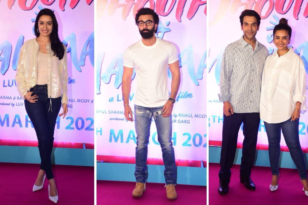 Tu Jhoothi Main Makkar Screening: Ranbir Kapoor, Shraddha Kapoor ...