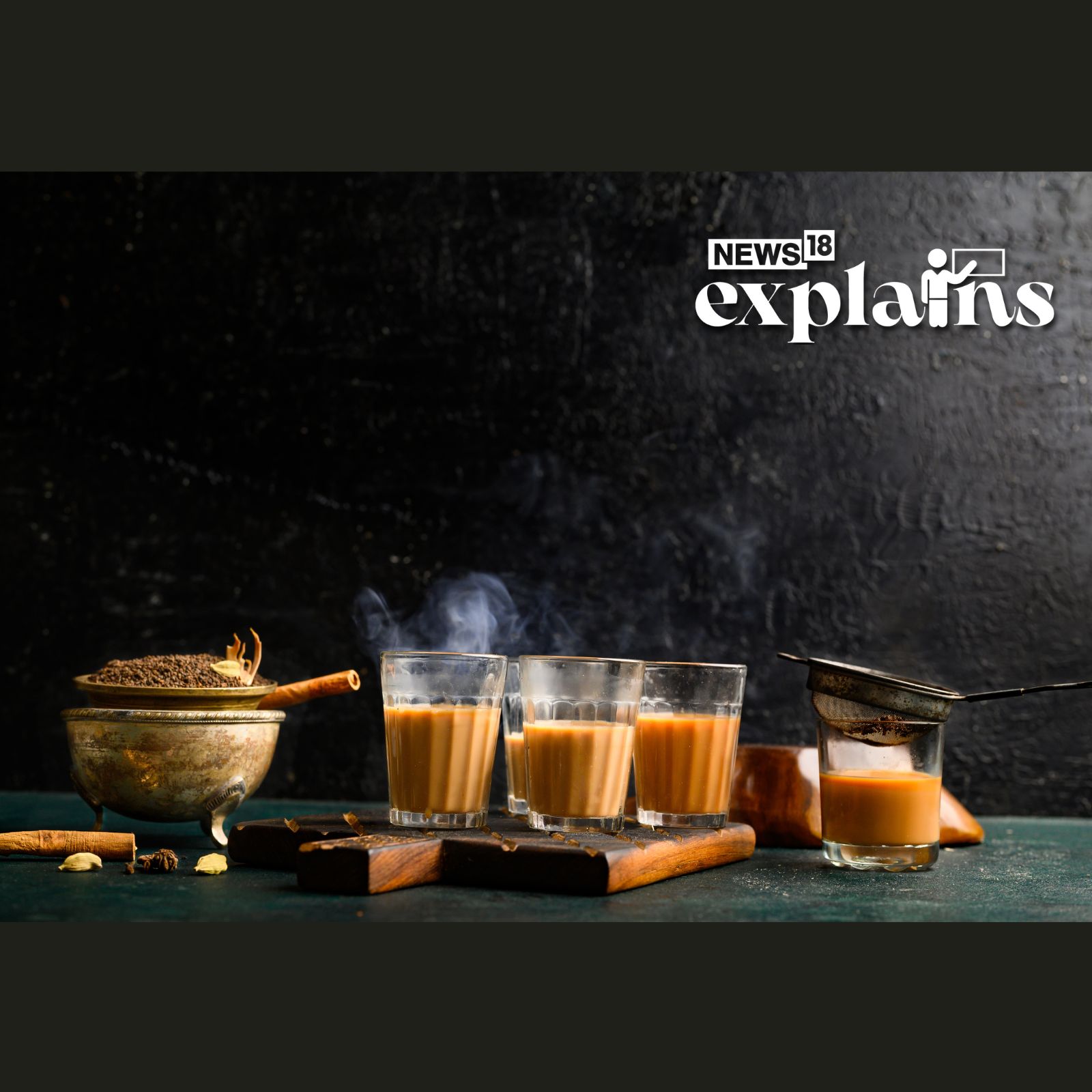 Cutting Chai In Rain