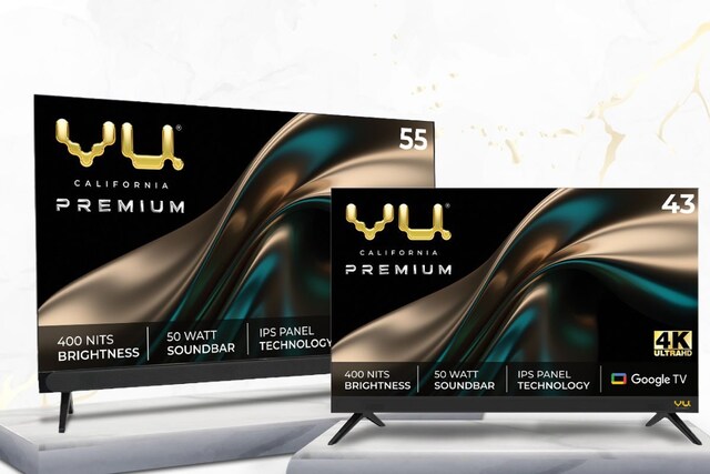 Vu Televisions Launches 43, 55-inch TV With 50W Built-In Soundbar: All ...