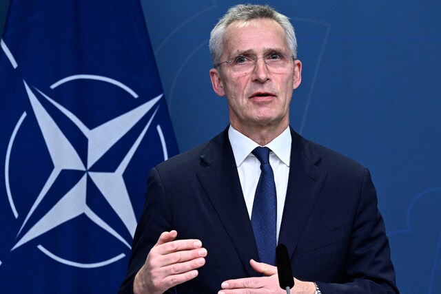 NATO Head Makes First Visit to Kyiv Since Russian Invasion - News18