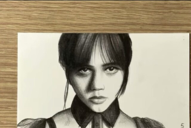 Artist Recreates Jenna Ortega’s Iconic Wednesday Dance On Paper - News18