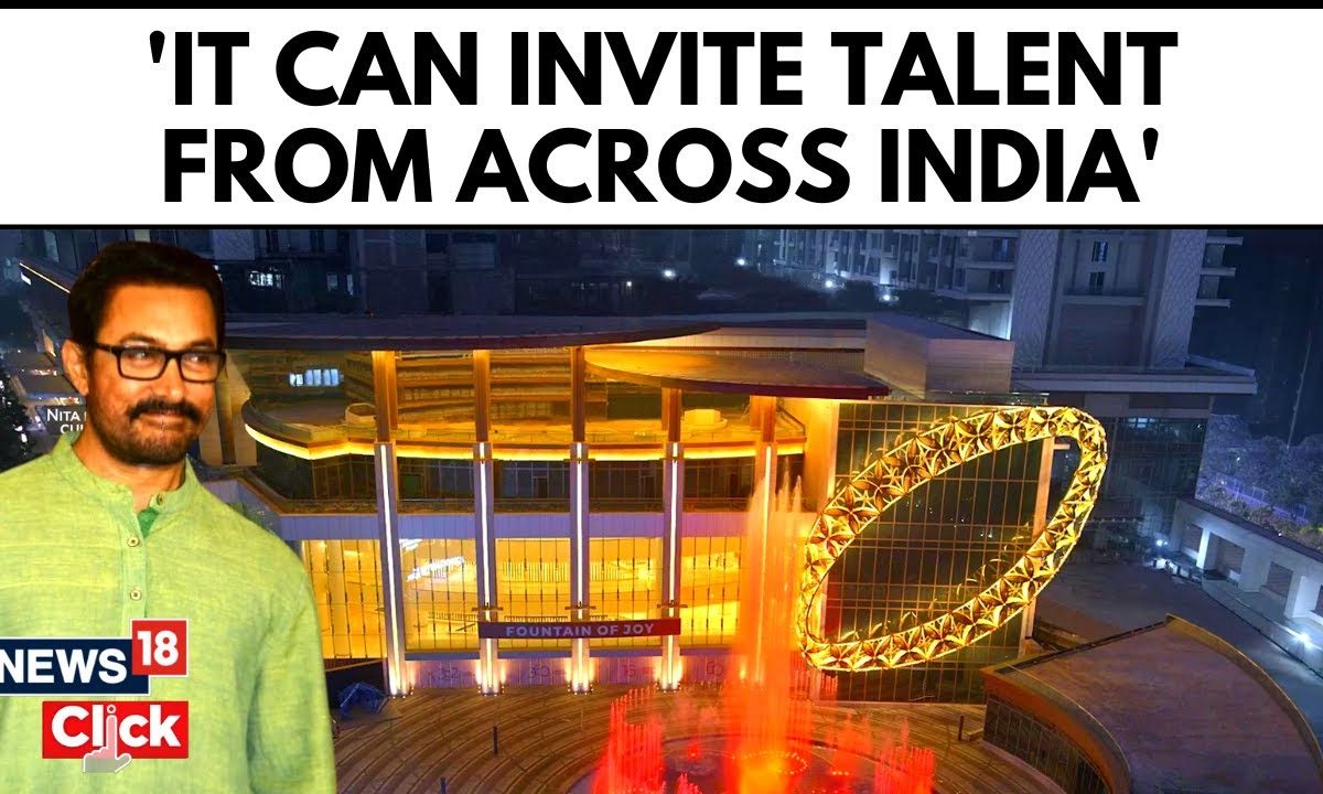 Actor Aamir Khan On His Experience At The NMACC Event | Nita Mukesh ...