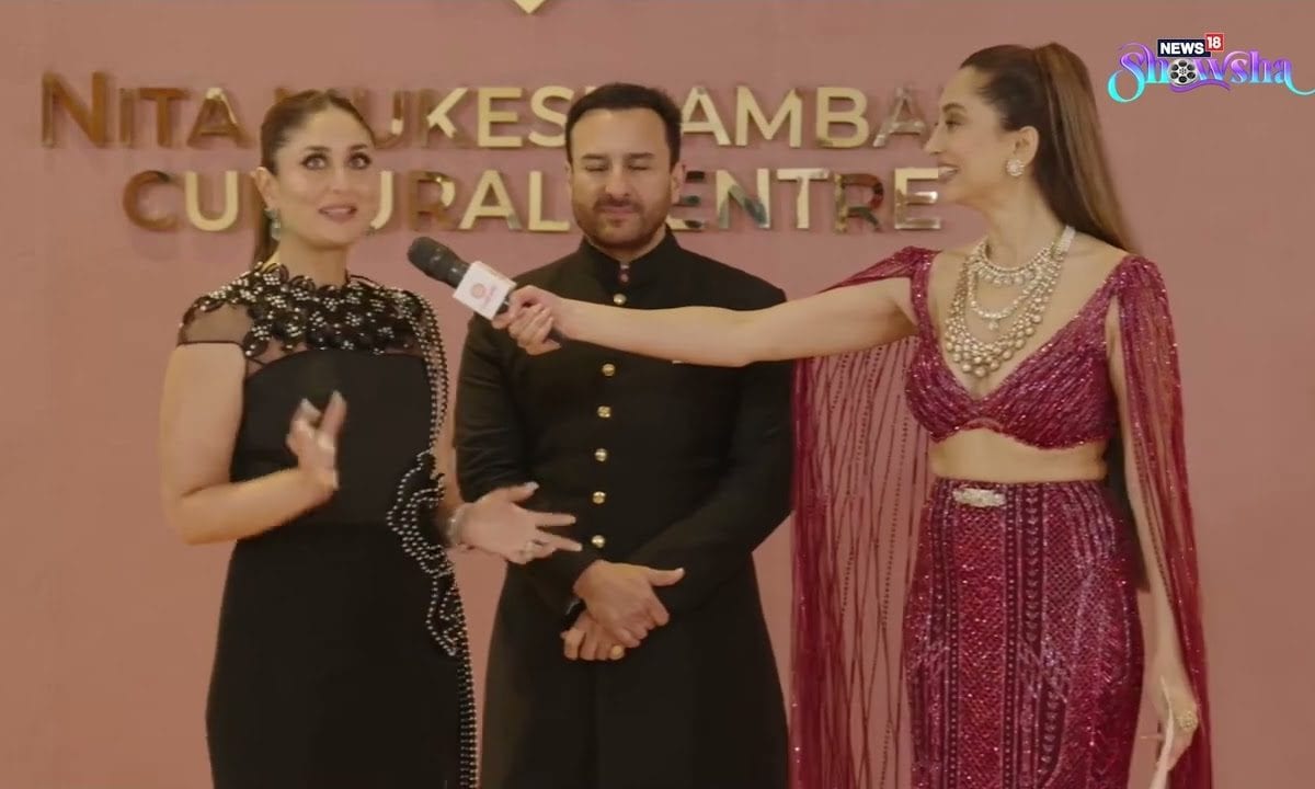 Kareena, Saif Congratulate Nita Ambani For Making World-Class Quality ...