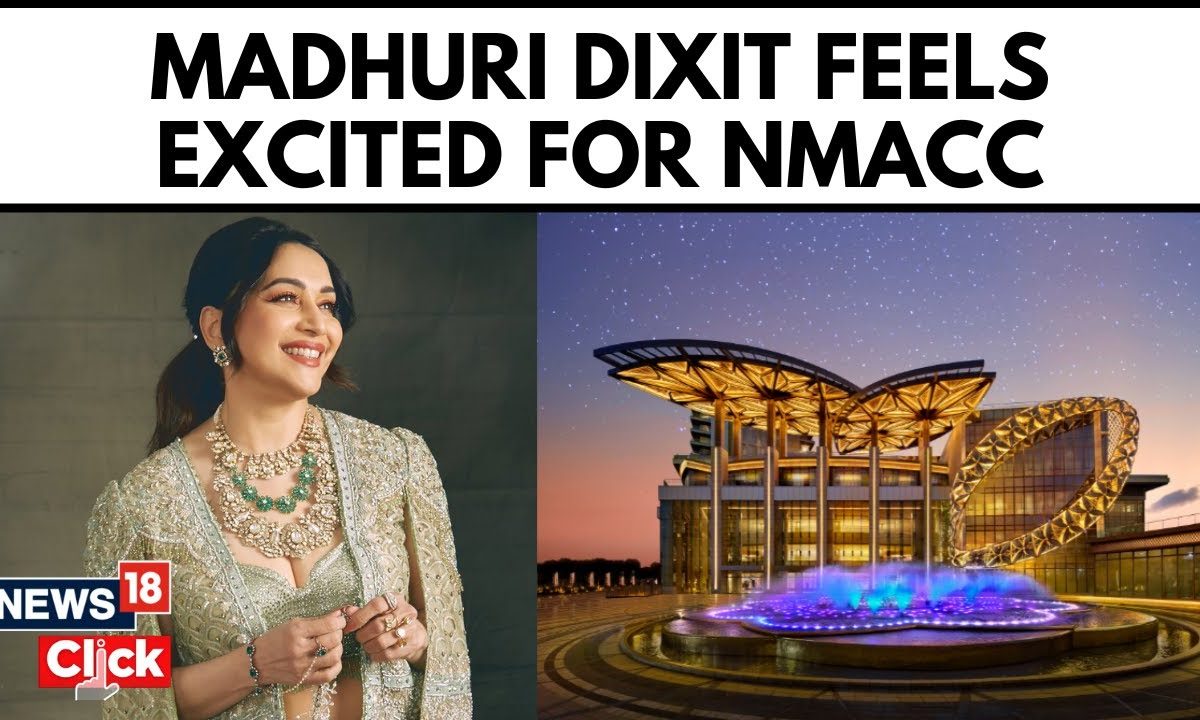 Madhuri Dixit And Shriram Madhav Nene At Mukesh Ambani Cultural Centre | NMACC Mumbai | News18 ...