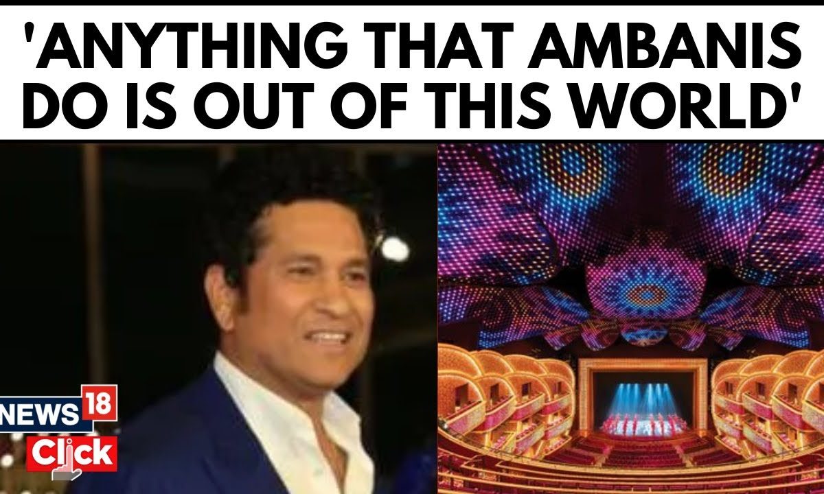 Sachin Tendulkar At The Opening Ceremony Of Nita Mukesh Ambani Cultural ...