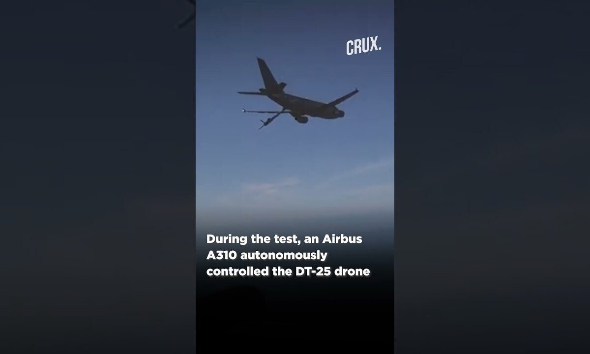 Airbus A310 Tanker Takes Control of Drone While In Flight - News18