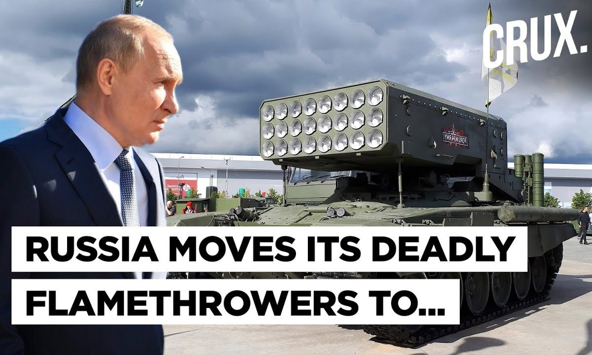 Putin’s Elite Force Gets TOS-1A Solntsepek Flamethrower Before Spring ...