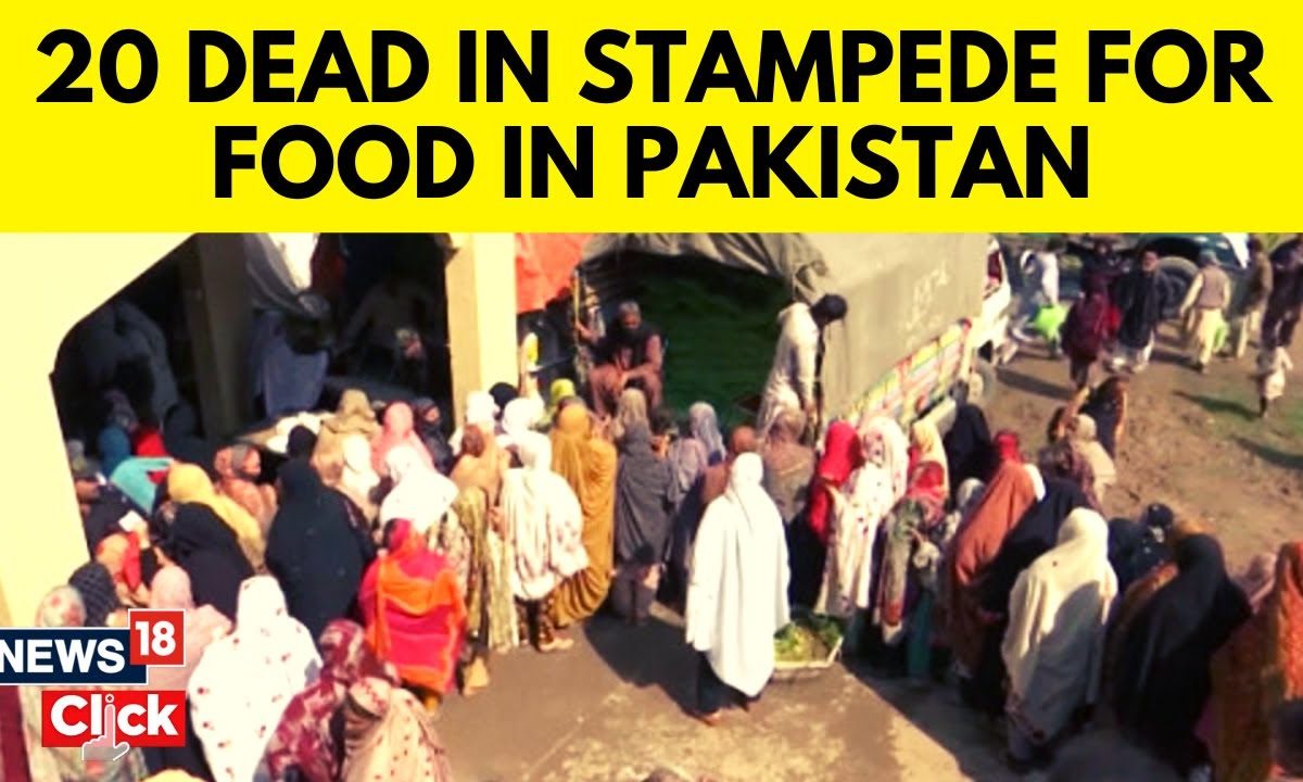 Pakistan Food Crisis | 20 Dead In Stampede For Food In Pakistan ...