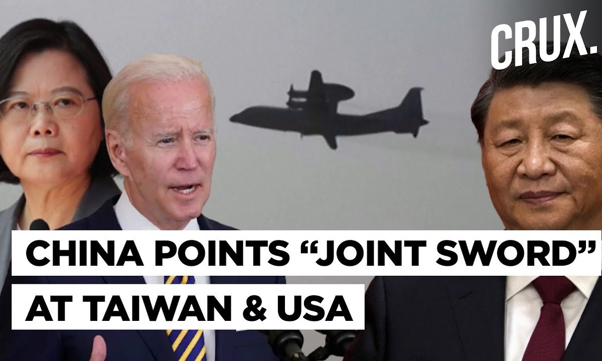 China Encircles Taiwan With ‘Joint Sword’ War Drill, Sends Ships, Jets ...