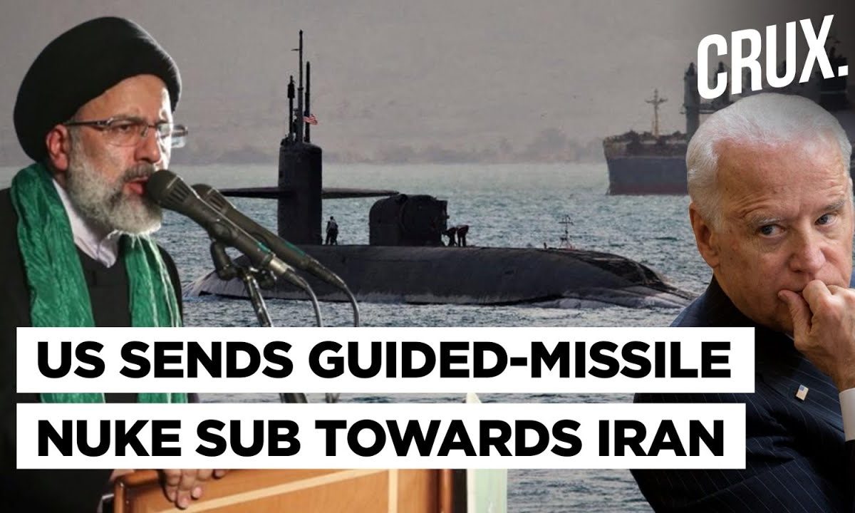 Rare Us Navy Move Nuclear Submarine Deployed In Middle East Amid Iran Tension Suez Canal Pics