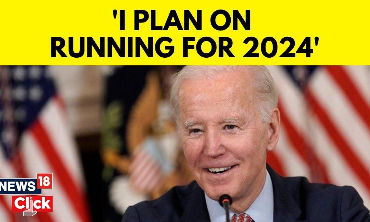 US President Joe Biden To Run For Re-Election In 2024 | Joe Biden Re ...