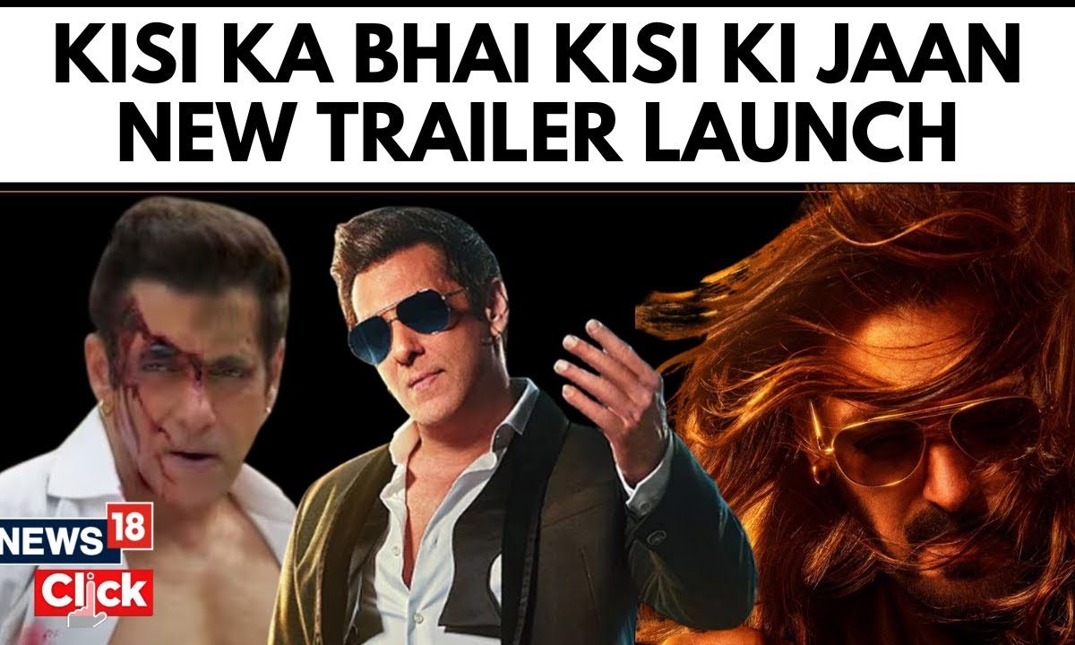 Salman Khan New Movie Trailer | Kisika Bhai Kisiki Jaan Trailer Launch ...