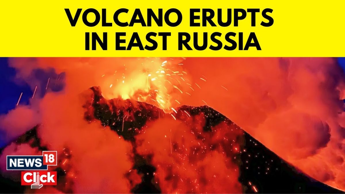 Russian Volcano Erupts, Spewing Out A Vast Cloud Of Ash | Russian ...