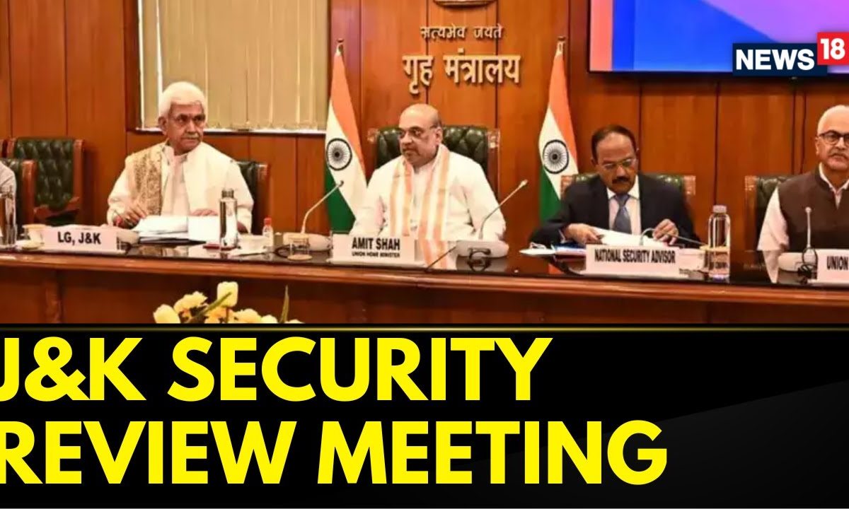 Amit Shah To Chair High Level Meeting On Jammu & Kashmir Security Review | Jammu And Kashmir ...