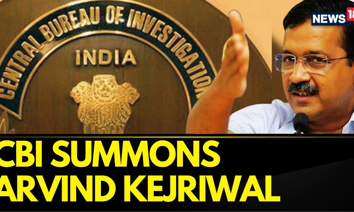 Arvind Kejriwal News | CBI Summons Delhi CM Arvind Kejriwal In Excise Policy Case | English News ...