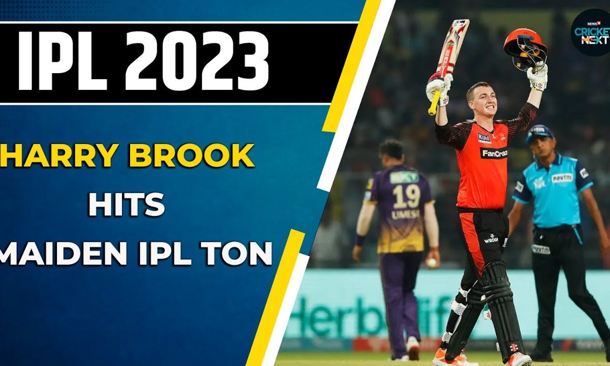 Harry Brook notches up maiden century in IPL | IPL 2023 | KKR vs SRH ...