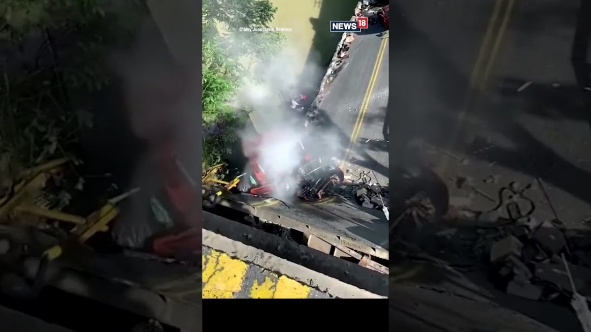 Bridge Collapse In Colombia Kills Two Police Officers | Columbia Bridge ...