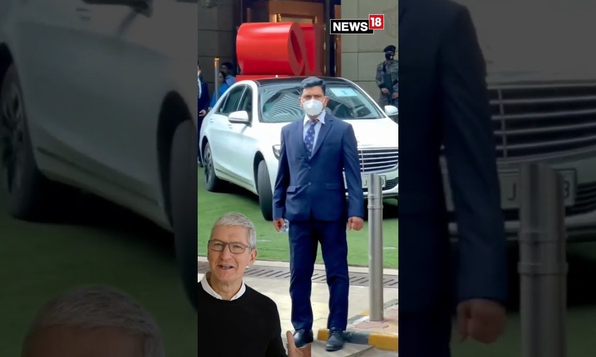 Apple CEO Tim Cook Was Seen Leaving Antilla, Akash Ambani Came To See ...