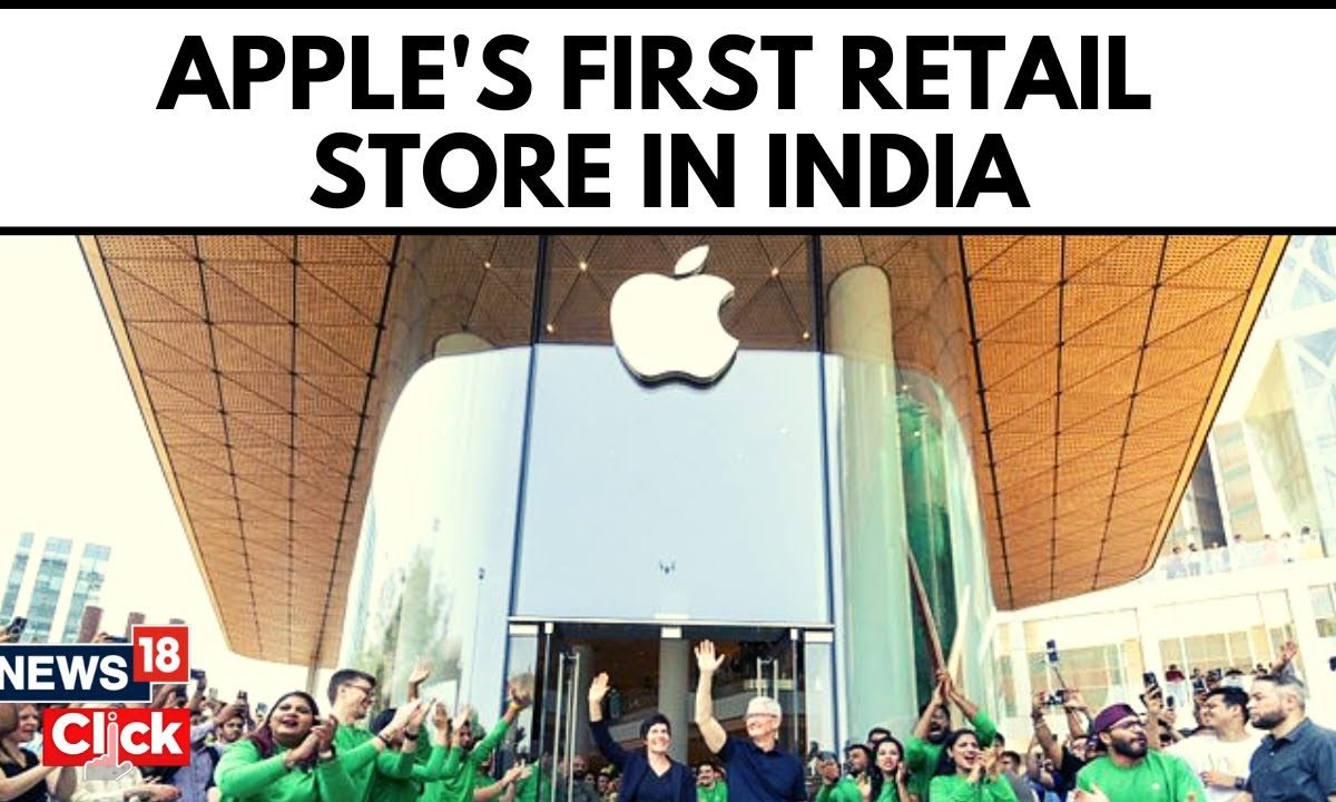 Apple BKC Store In Mumbai India | Apple Store Launch India | First ...