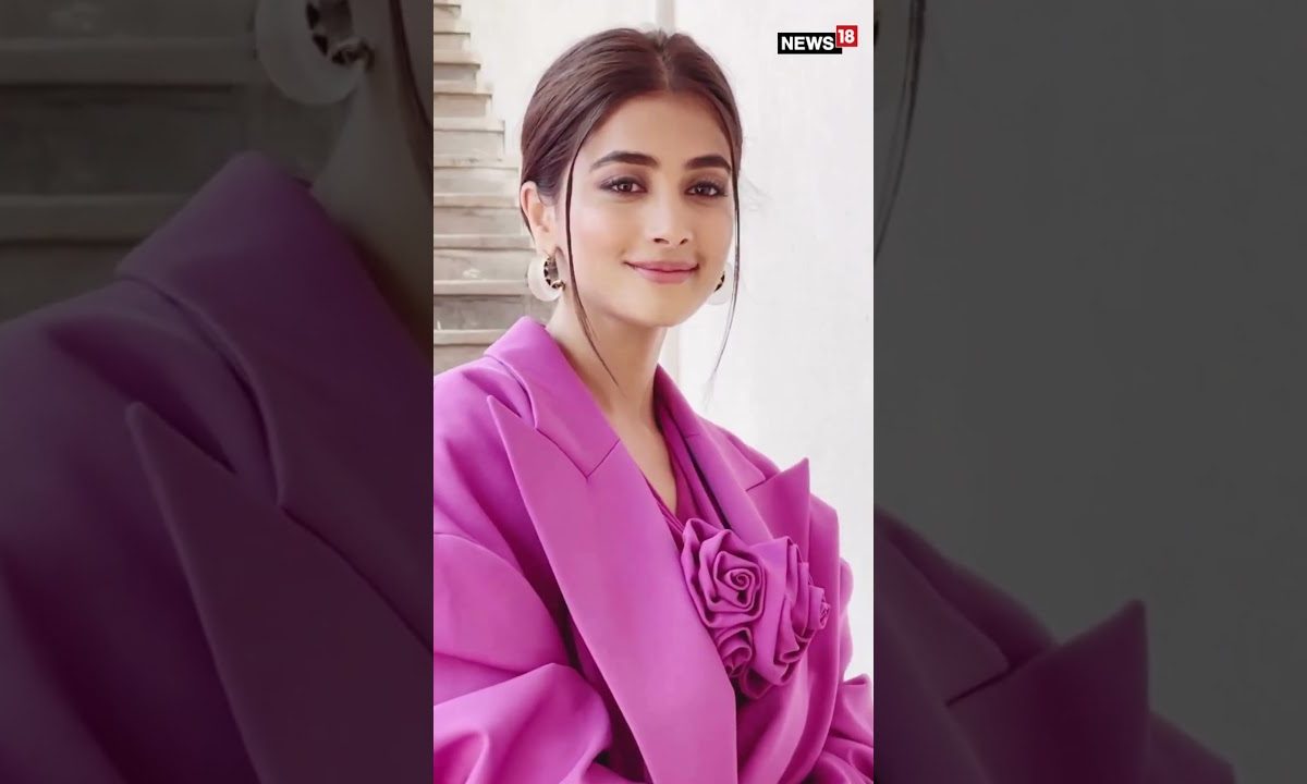 Pooja Hegde Turns Heads In Her Pink Power Outfit | #Shorts | News18 ...