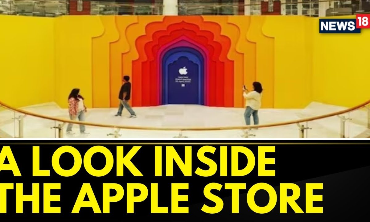 A Quick Sneak Peek Inside The Apple Store in Delhi | First Apple Store ...