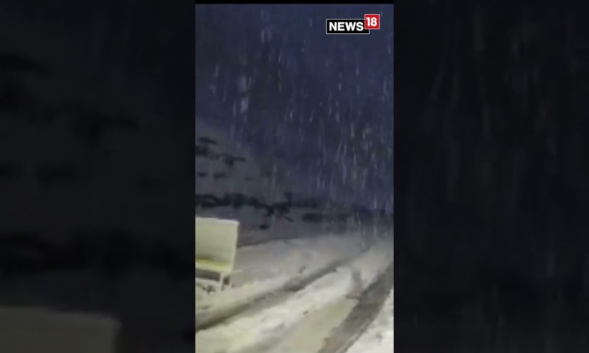 Himachal Pradesh Snow Fall | Rohtang Pass Receives Fresh Snowfall | Manali Snowfall | #viral ...