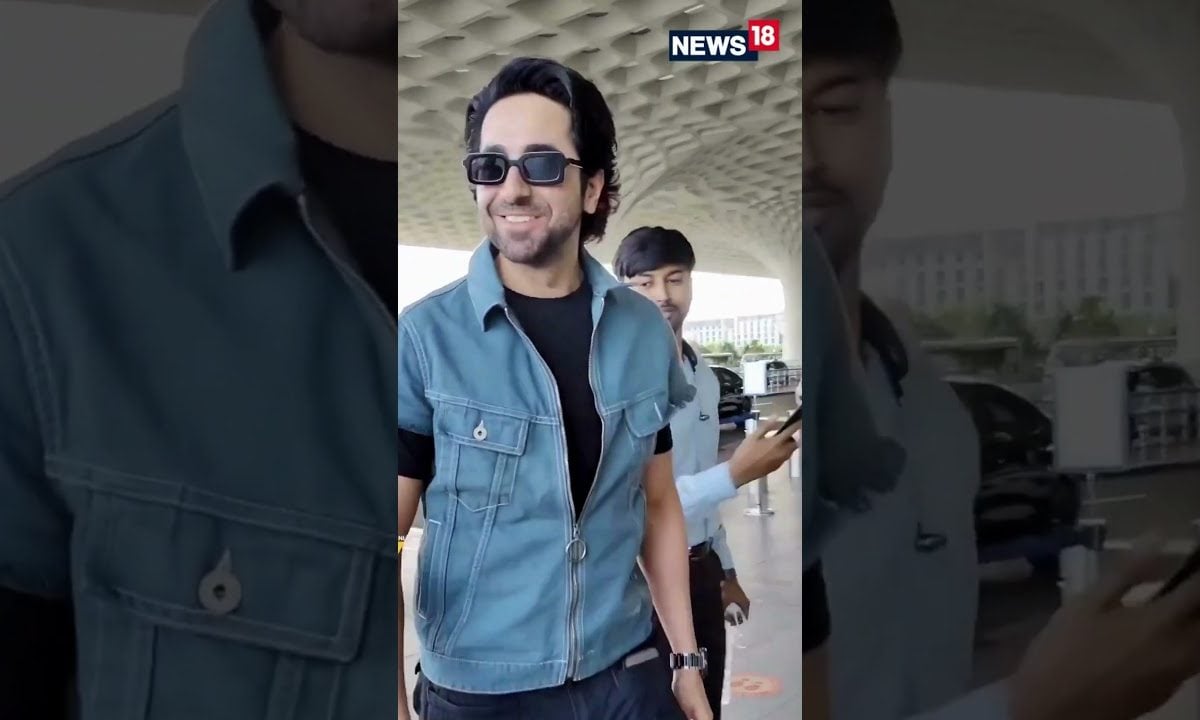 Ayushmann Khurrana Is All Set To Perform Live In Dubai, Seen At Airport ... Ayushmann Khurrana Is All Set To Perform Live In Dubai, Seen At Airport ...