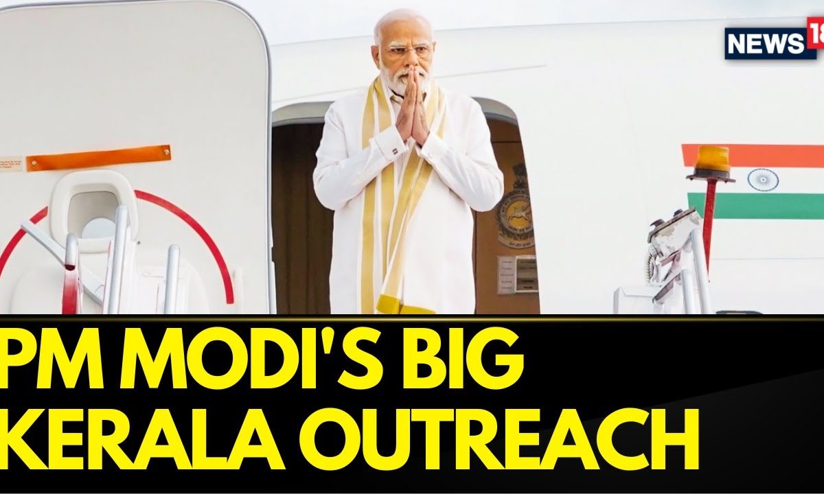 PM Modi In Kerala | PM Modi's Mega Roadshow Begins In Kerala's Kochi ...