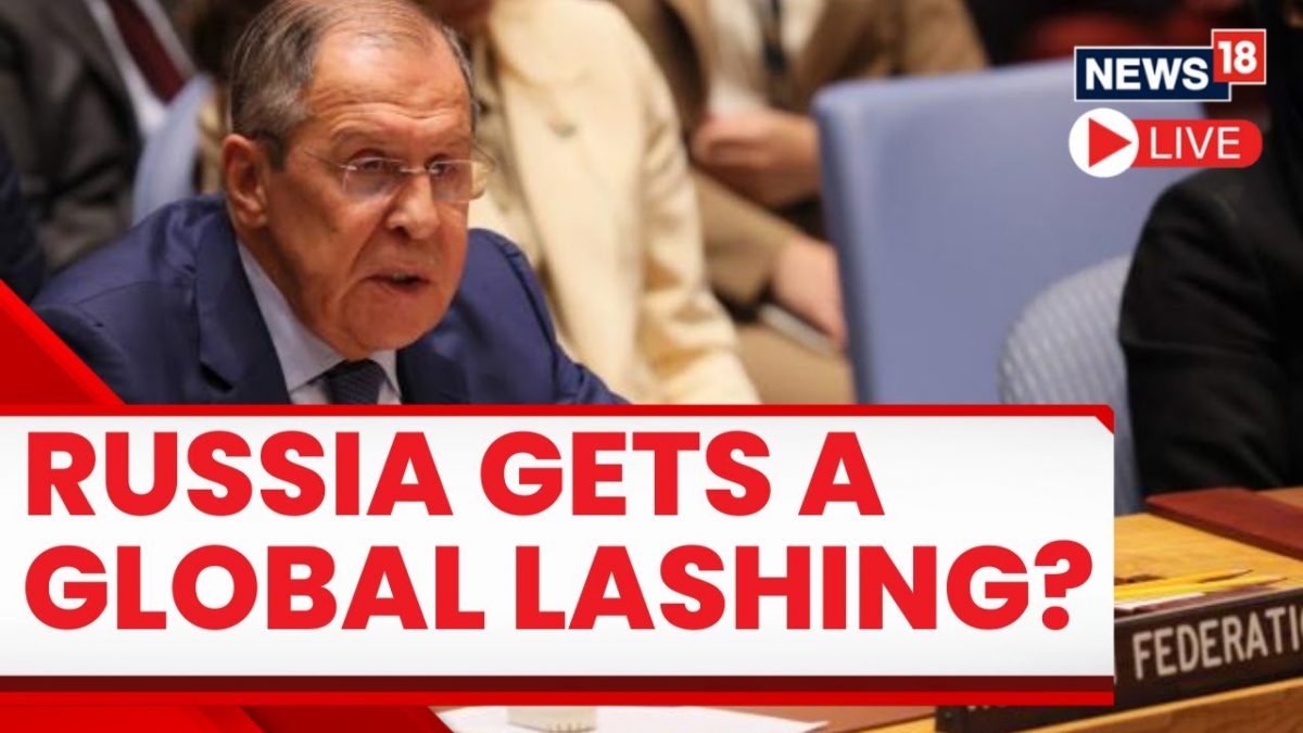 Russia At UN Security Council | Russia Foreign Minister Sergey Lavrov ...