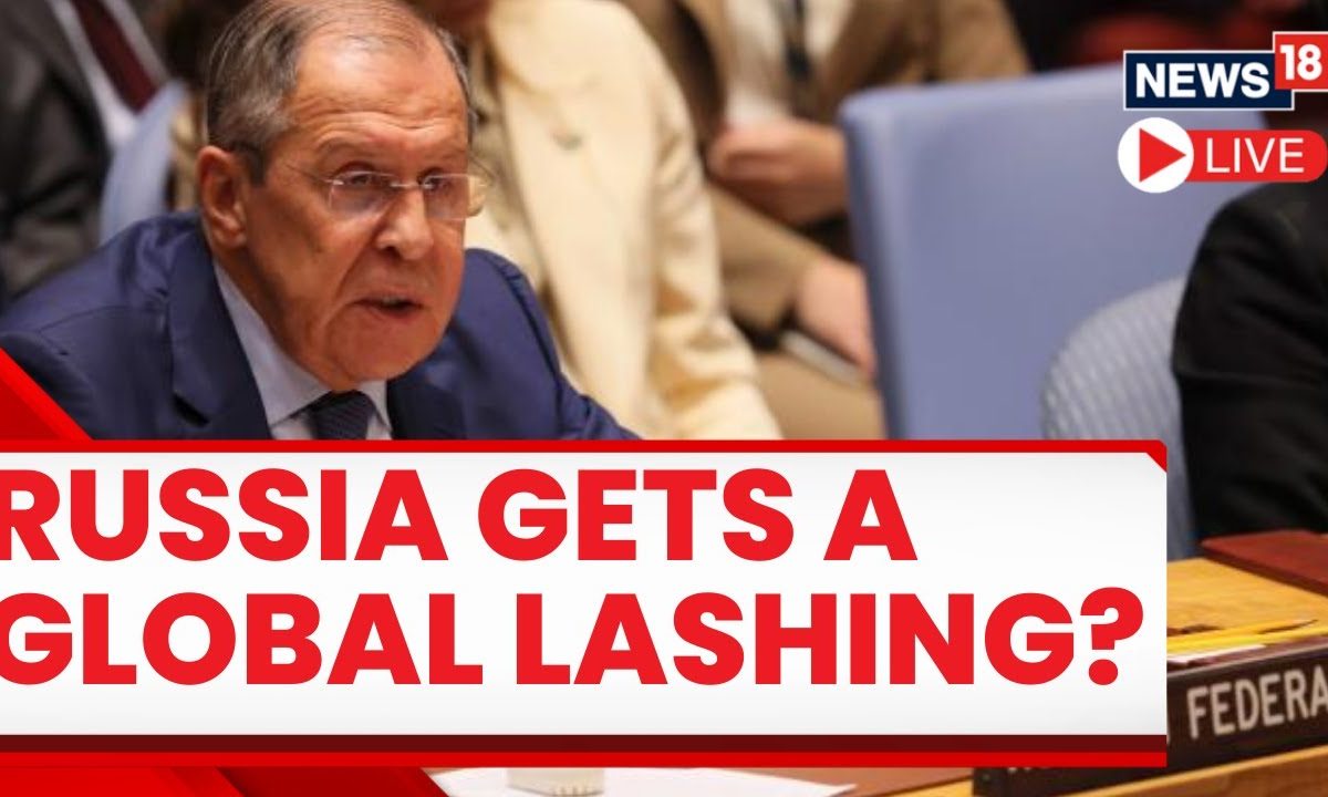 Russia At UN Security Council | Russia Foreign Minister Sergey Lavrov ...