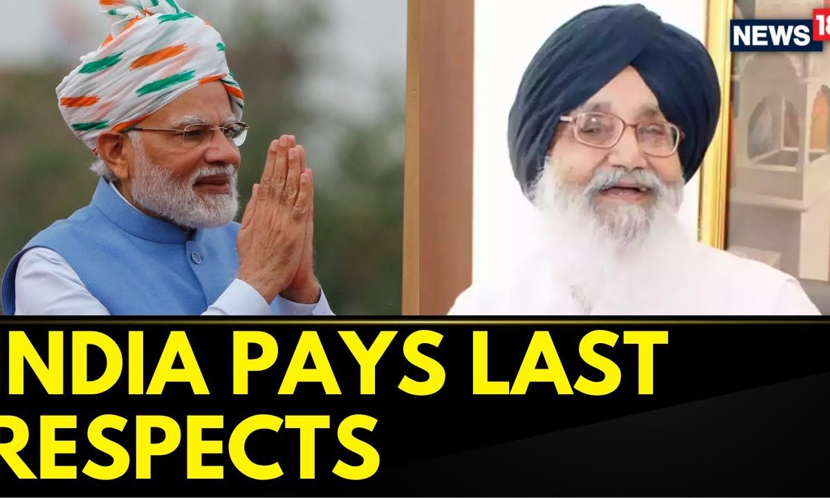 Punjab News: PM Modi Pays Last Respects To Akali Dal Patriarch ... Punjab News: PM Modi Pays Last Respects To Akali Dal Patriarch ...