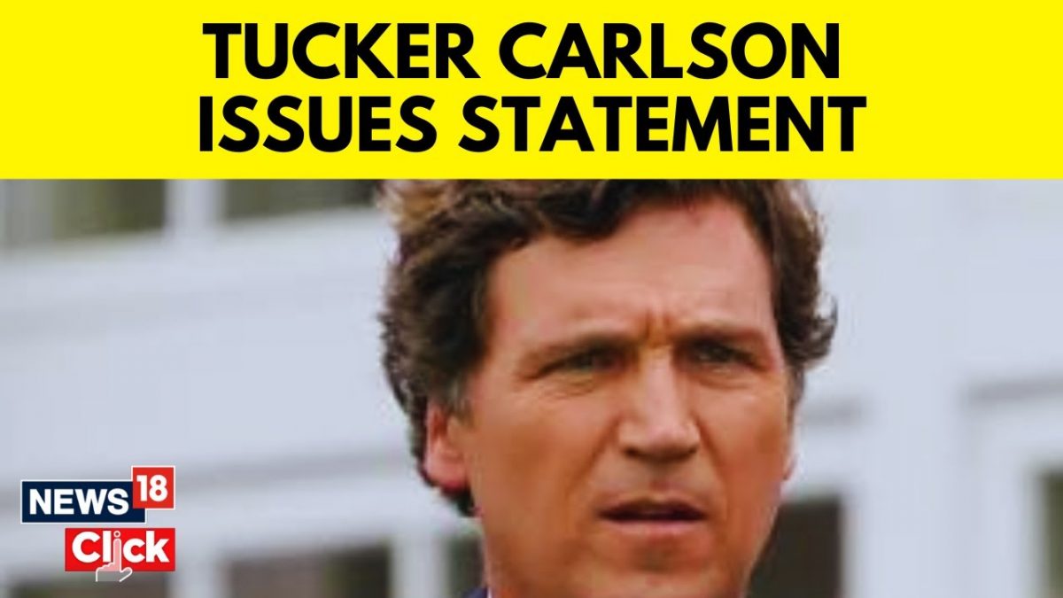Former Fox News star Tucker Carlson Speaks Publicly For the First Time ...
