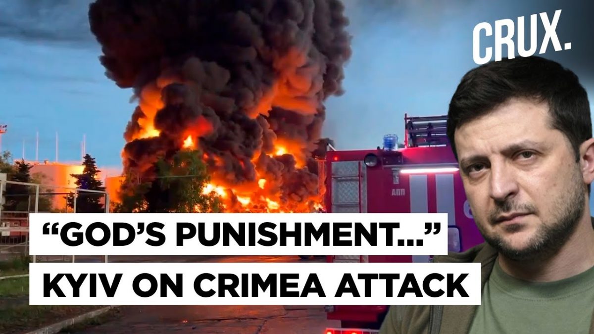 More Crimea Attacks? Ukraine Warning To Residents After Blaze At ...