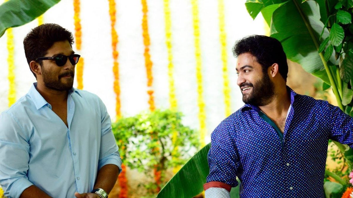 Allu Arjun Sends Jr NTR Hugs In Return of Birthday Wishes, RRR Star Replies 'Only Hugs? Where's ...