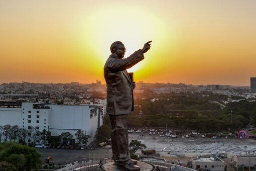 High Point: 125-foot Ambedkar Statue to Be Unveiled in Hyderabad on ...