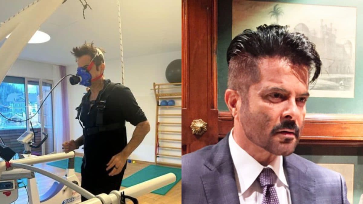 Anil Kapoor Puts On Oxygen Mask While Running On Treadmill; Leaves Fans ...