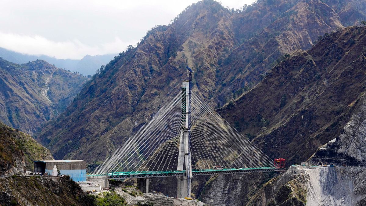 India's First Cable-stayed Bridge on J&K's Anji River is Ready | WATCH ...