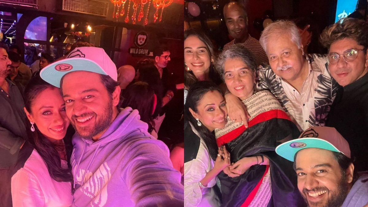 Rupali Ganguly Reunites With Satish Shah, Holds Gaurav Khanna Close In ...