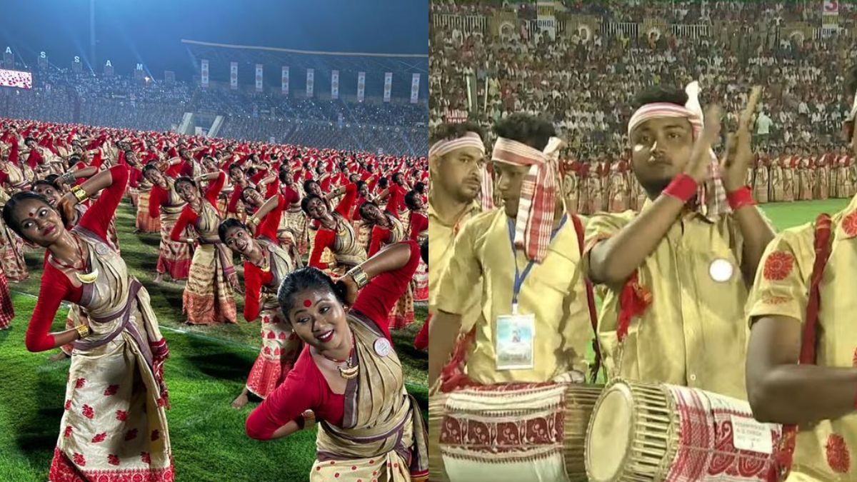 Assam: 11,304 Bihu Dancers, 2,548 Drummers Perform in Guwahati, Set ...