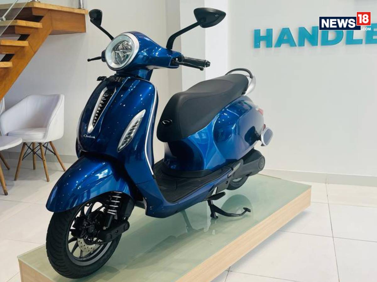 Bajaj Chetak EV in Pics: See Design, Features and More - News18