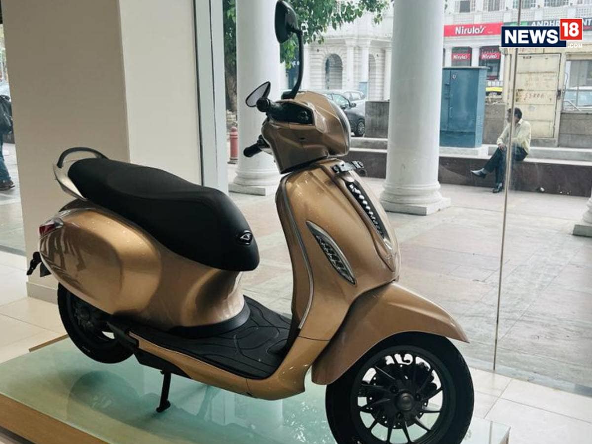 Bajaj Chetak EV in Pics: See Design, Features and More - News18
