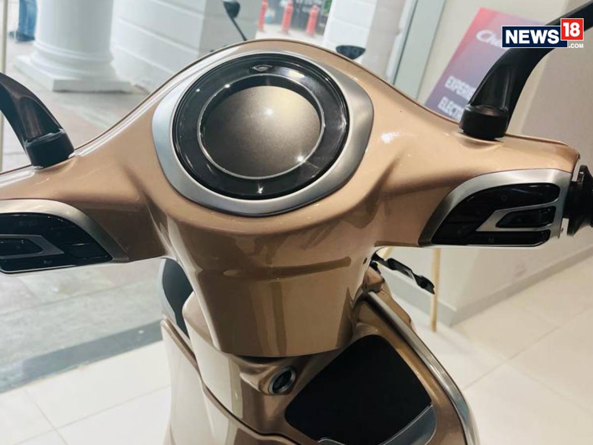 Bajaj Chetak EV in Pics: See Design, Features and More - News18