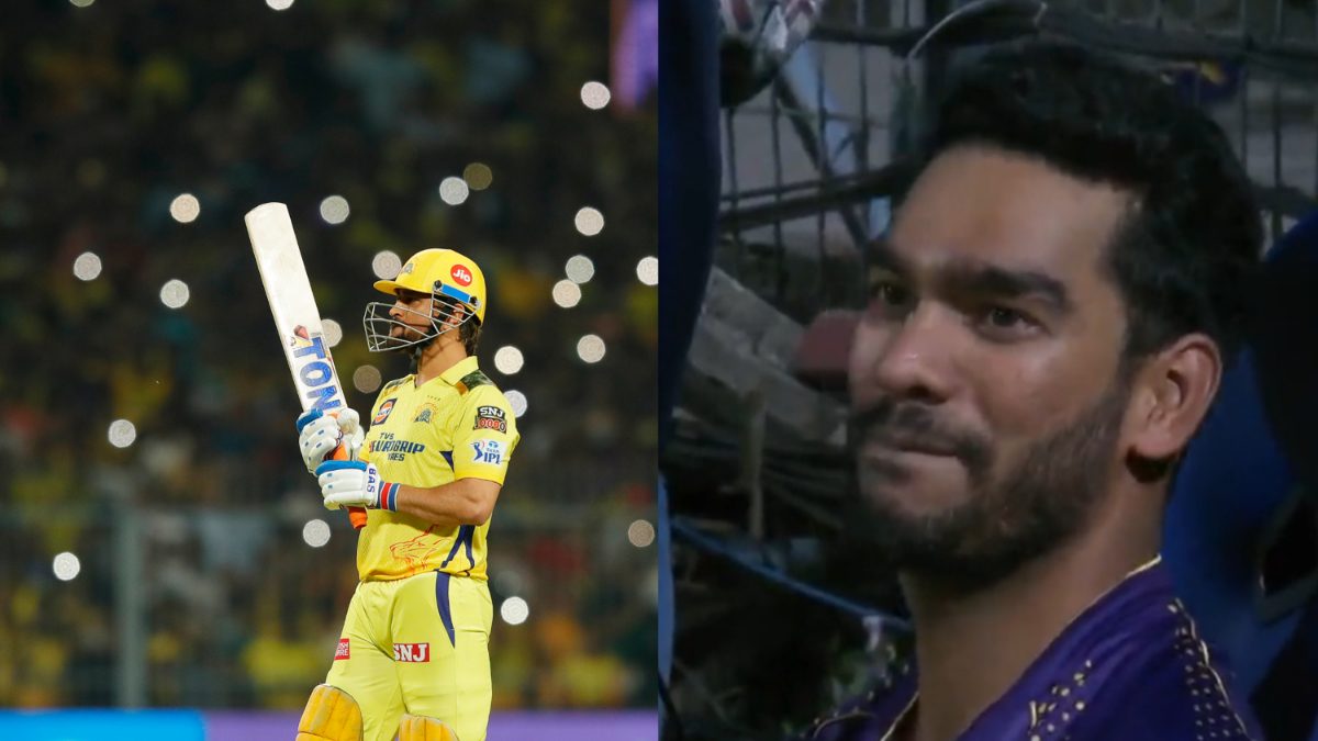 Watch: Venkatesh Iyer Vibes to Chants of 'Dhoni, Dhoni' as CSK Captain ...
