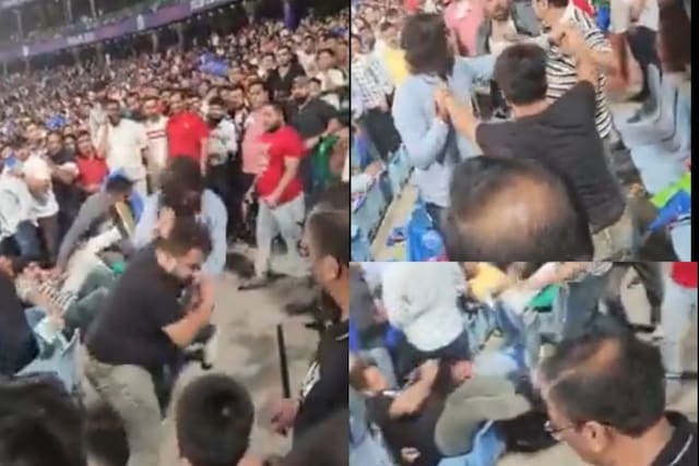 Ugly Fight Breaks Out Between Fans at Arun Jaitley Stadium During DC's ...