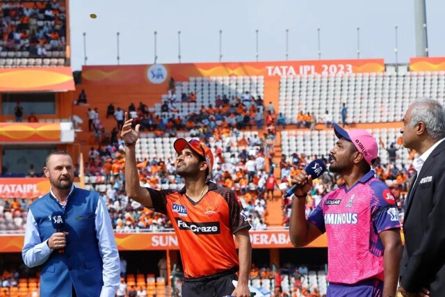 SRH vs RR, IPL 2023: Debutants Plenty as Sunrisers Hyderabad Opt to Bowl vs Rajasthan Royals ...