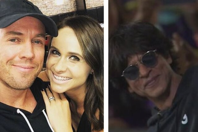 WATCH: AB De Villiers’ Wife Danielle Supports KKR, Calls Shah Rukh Khan ...