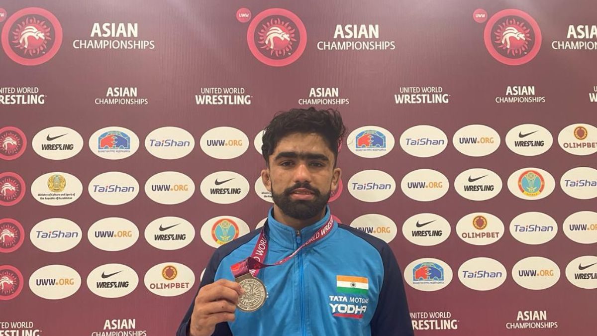 Asian Wrestling Championships: Rupin, Neeraj, Sunil Kumar All Bag ...