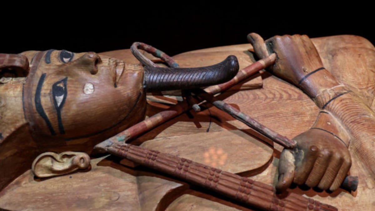 Sarcophagus of Pharaoh Ramses II Unveiled in Paris | Buzz News - News18