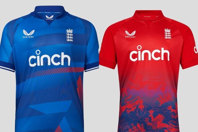 England Cricket Unveil New T20I, ODI Jersey; Design and Pattern Sends ...